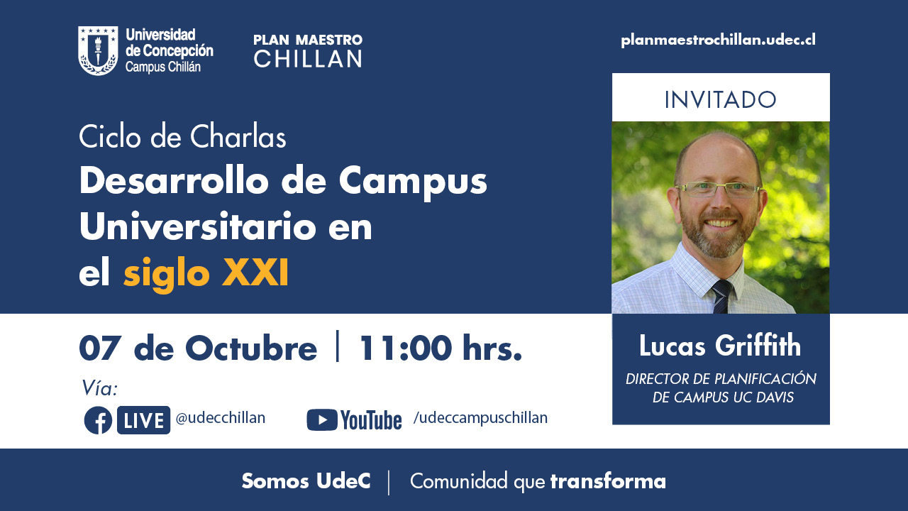 Dr. Lucas Griffith es el primer invitado a ciclo de charlas en el marco ...